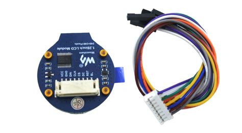 Waveshare Rp2040 Mcu Board With 128inch Round Lcd Accelerometer And Gyroscope Sensor Buy