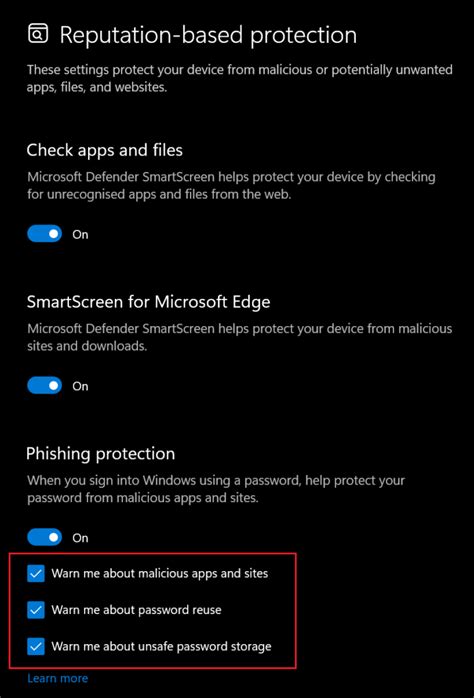 Configure “enhanced Phishing Protection In Microsoft Defender Smartscreen” In Windows 11 22h2