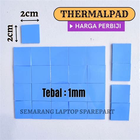 Thermal Pad Kecil Termal Thermalpad Pendingin Heatsink Vga Processor