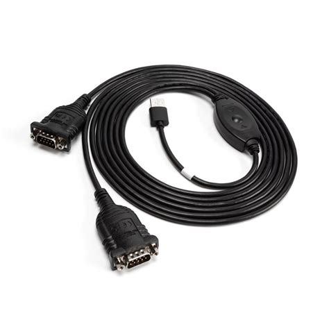 China Customized Usb A To Dual Rs232 Adapter Cable With Ftdi Chip