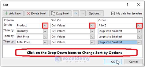 How To Sort Multiple Headings In Excel 2 Methods Exceldemy