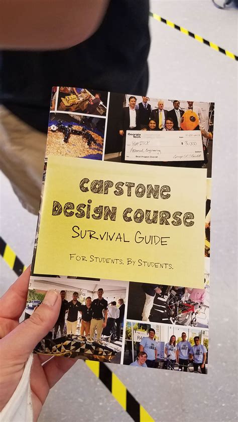 Capstone Design Course Survival Guide Wip On Behance