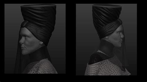 Bene Gesserit Witch Dune Fan Art ZBrushCentral