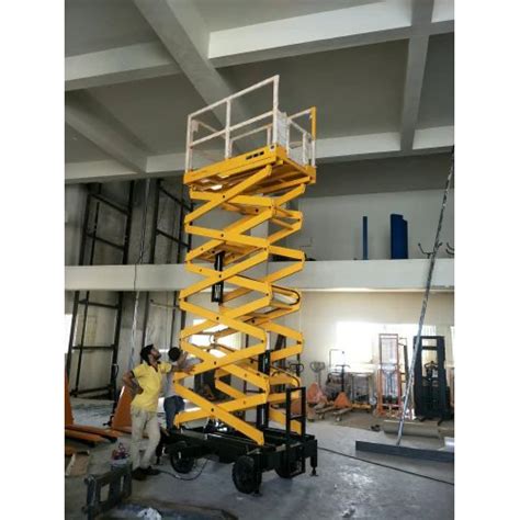 Scissor Platform Load Capacity 0 3 0 5 Ton Tonne At Best Price In