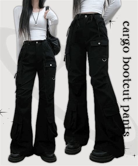 스트릿핏강추 웨이트카고주름핀턱부츠컷롱팬츠2color 에이블리