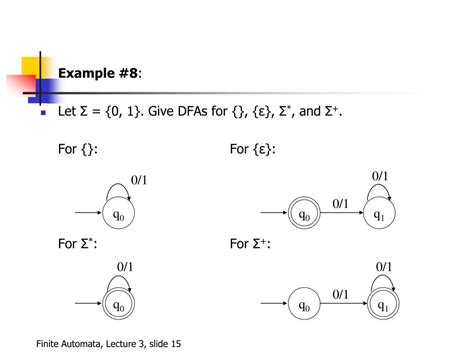 Ppt Lecture Three Finite Automata Powerpoint Presentation Free Download Id 2849021