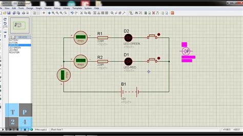 Proteus Simulation Software Series And Parallel Circuits Divider
