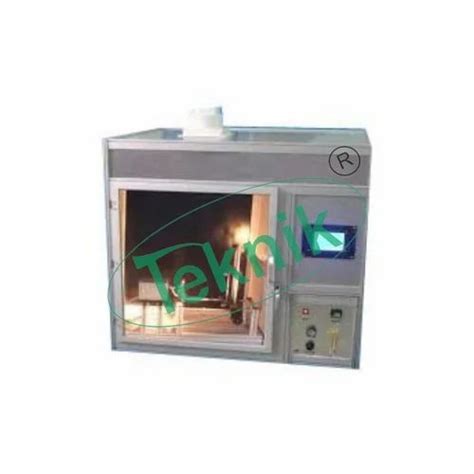 Horizontal Flammability Tester For Laboratory Model Name Number Mts 205a At ₹ 15000 Piece In