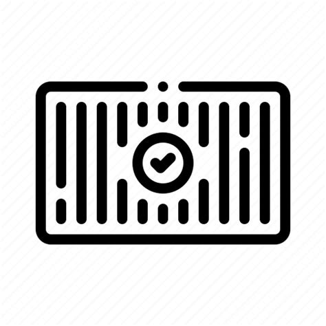 Barcode Tick Parcel Check Order Verification Logistic Icon Download On Iconfinder