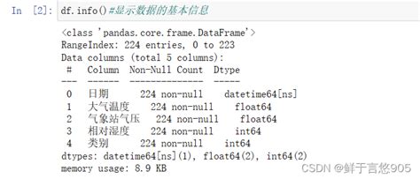 Python数据分析——数据预处理python数据预处理的方法 Csdn博客