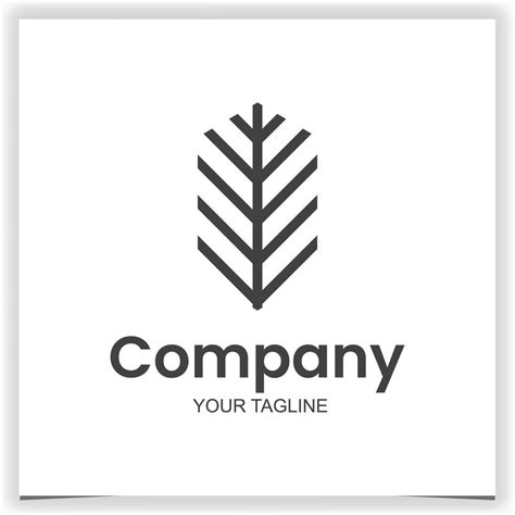 Geometric Twig Logo Design Template 44451136 Vector Art At Vecteezy