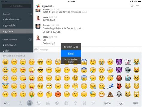 how to open the ipad emoji picker on an external keyboard
