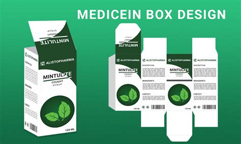 Syrup Box Design For Commercial Usage On Behance