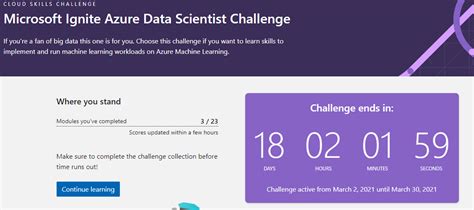 Microsoft Ignite Azure Data Scientist Challenge Microsoft Qanda