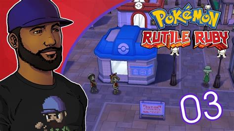 Pokemon Rutile Ruby Part 3 Rustboro City Youtube