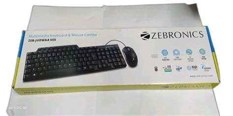 Zebronics Zeb Judwaa 555 Keyboard At ₹ 450 Piece ज़ेब्रॉनिक्स कीबोर्ड In Indore Id 26032918973