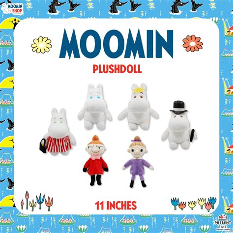 Plush Doll 11 Inch Moomin Collection Shopee Thailand