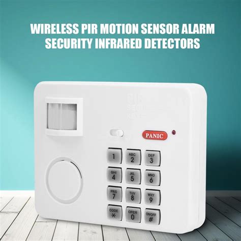 Wireless Pir Motion Sensor Alarm Password Keypad A Grandado