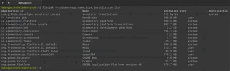 how to clean up flatpak apps to clear disk space