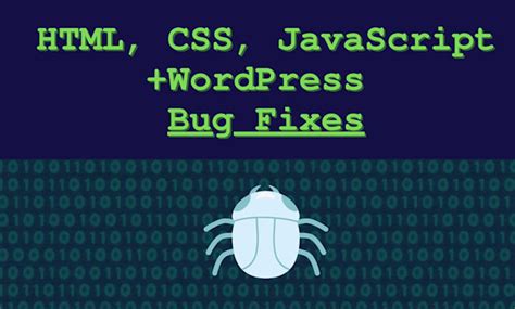 Fix Html Css Javascript And Wordpress Bugs By Kaseysunny Fiverr