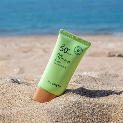 The Saem Jeju Fresh Aloe Sun Gel - GlowStation
