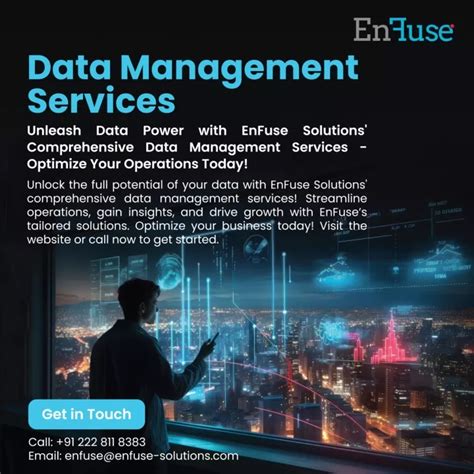 Ppt Unleash Data Power With Enfuse Solutions Comprehensive Data