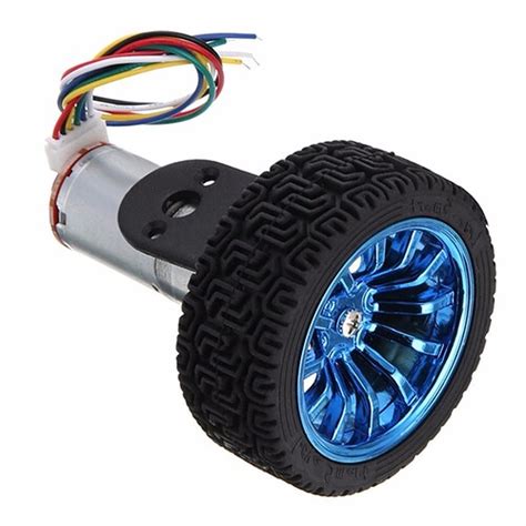Wiring And Computing Electric DC Enginees With Quadrature Encoder Sensor Hall General Guidance