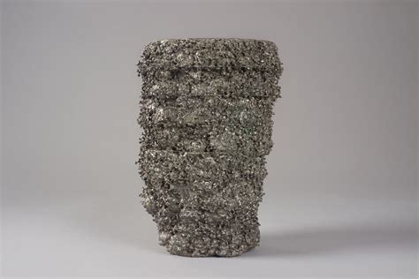 Kris Lamba Casts Bronze Vessels In The Form Of Dissolved Polystyrene