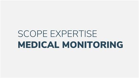 Scope International Ag On Linkedin Introducing Scope Medical Monitoring In Numbers What Sets