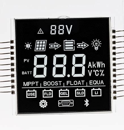 Custom Industrial Meter LCD Display Negative Transmissive Va Segment Touch Screen China LCD