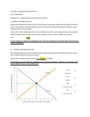 Understanding The Impact Of Price Ceilings And Floors On Course Hero