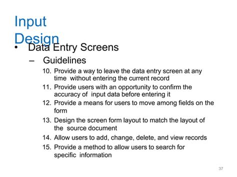 Chapter 8 User Interface Design Pptxinformation Technology Project