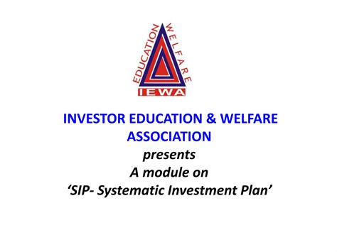Sip Module Ppt