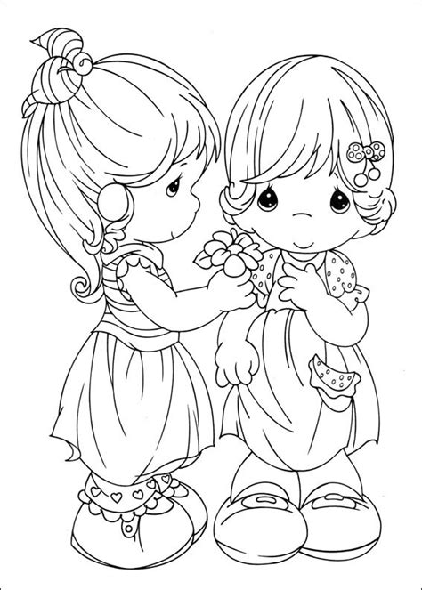 Precious Moments Coloring Pages And Books 100 Free And Printable
