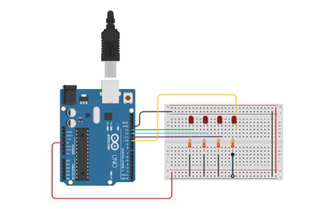 Circuit Design Led Fading Tinkercad
