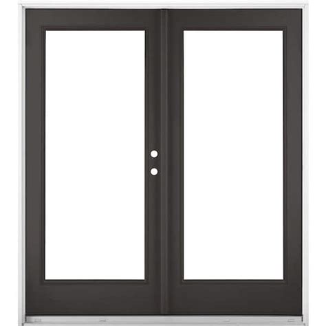 French Patio Door Black Patio Doors The Home Depot