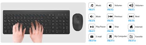 Keyboard Mouse Set Wireless Tedgem 2 4g Keyboard Mouse Set Usb Ergonomic Keyboard Wireless Pc