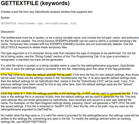 Getting Text File From Object Detecotr Zemax Community