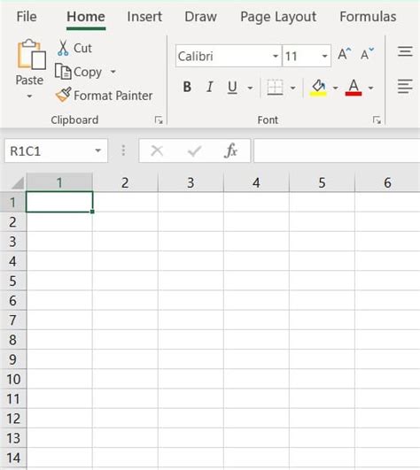 a1 vs r1c1 reference style in excel