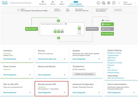 Configure Remote Access Vpn On Ftd Managed By Fdm Cisco