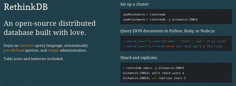 Install And Secure RethinkDB On DigitalOcean Andrew Munsell