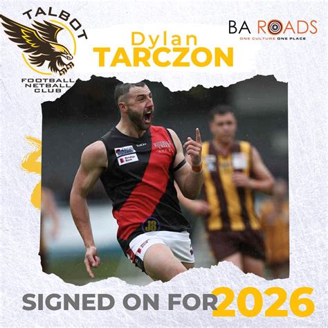 Talbot 🦅 Signed On For 2026 🦅 The Talbot Football Club Is Thrilled To Announce The Signing Of