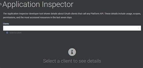 Application Inspector Error Developer Tools Genesys Cloud Developer Forum