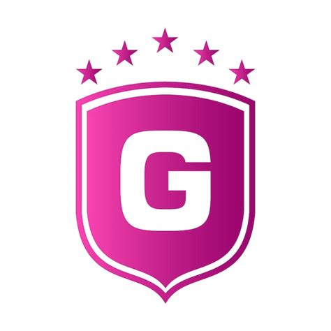 편지 G 벡터 편지 G 방패 보안 로고 보호 기호 벡터 기호 디자인에 방패 로고 프리미엄 벡터