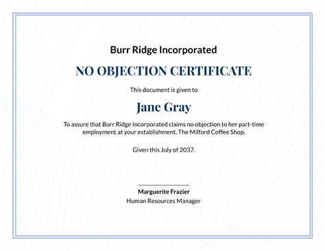 No Objection Certificate Noc By The Landlord In Singapore