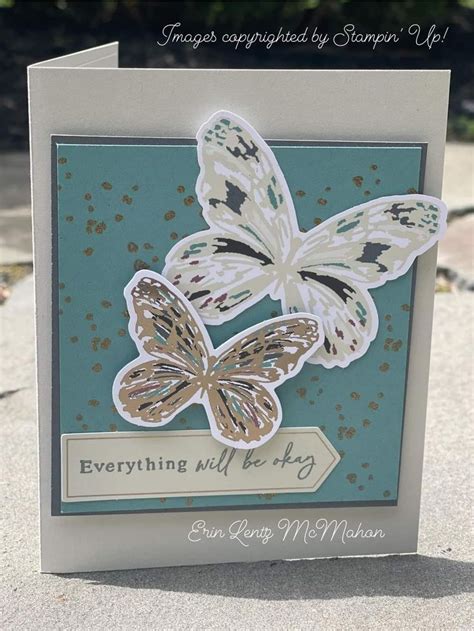 Everything Will Be Ok Card With Butterfly