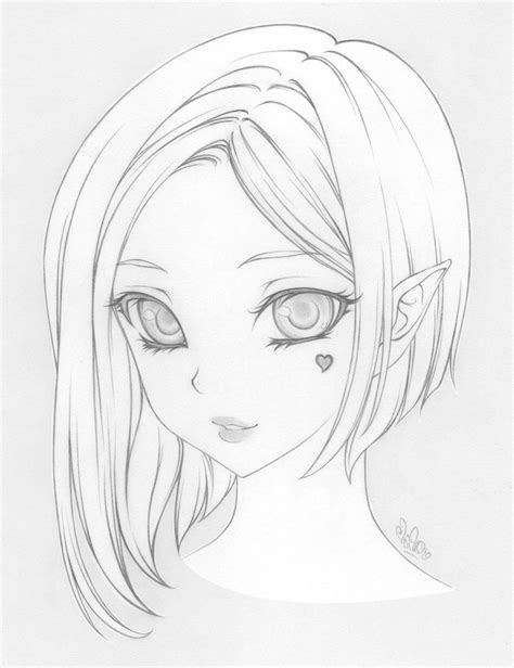 Girl Drawing Sketches Anime Girl Drawings Manga Drawing Cartoon Drawings Anime Art Girl