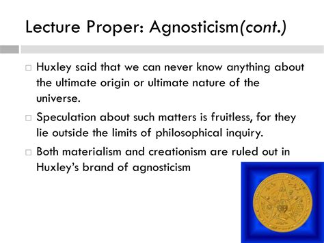 Agnosticism Pptx