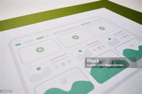 Kerangka Desain Situs Web Ux Sketsa Prototipe Kerangka Kerja Tata Letak Proyek Desain Masa Depan