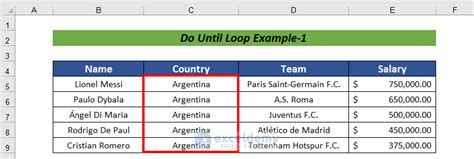 How To Use Do Until Loop In Excel Vba With 2 Examples